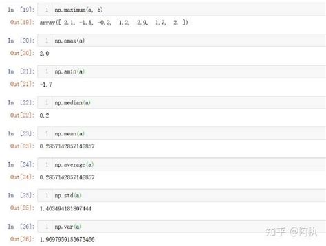 Python数据分析之numpy——数字函数、随机数、字符串 知乎