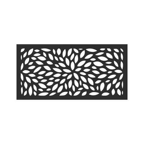 Design Vu Floral Decorative Privacy Panel And Reviews Wayfair