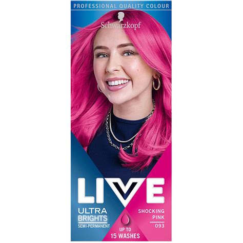 Schwarzkopf Live 093 Shocking Pink Ultra Bright Or Pastel Semi