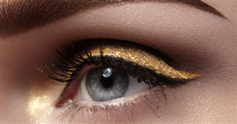 Black And Gold Eyeshadow Makeup Saubhaya Makeup