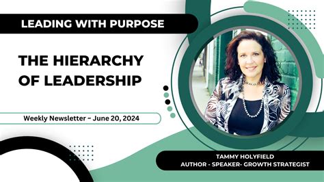 The Hierarchy Of Leadership