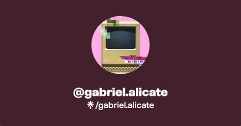 Gabriel Alicate Twitter Instagram Tiktok Linktree