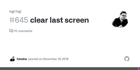 clear last screen · issue 645 · lvgl lvgl · github