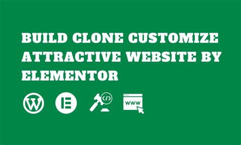 build clone design redesign website by elementor by cmsexpert melon