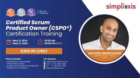 Simpliaxis On Linkedin Cspo Productownertraining