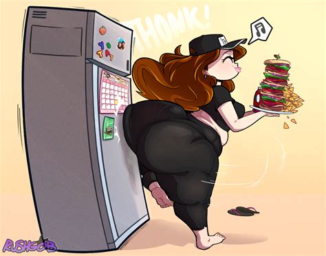 Rule 34 1girls Ass Ass Bigger Than Head Bbw Blair Gobrush Breasts