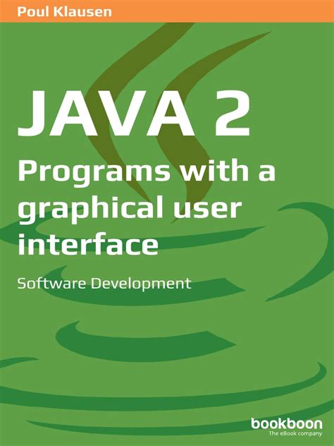 Java 2 Programs With A Graphical User Interface 1 Pdf Pdf Class