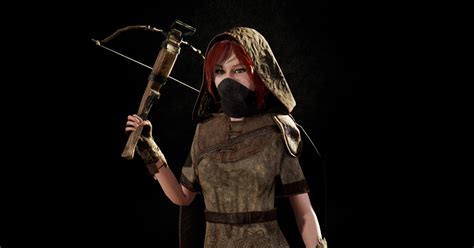 Crossbow Lady Characters Unity Asset Store
