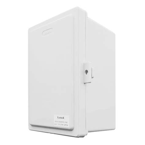 ตู้กันน้ำพลาสติกฝาทึบ Leetech รุ่น Ca 406 W ขนาด 4 X 6 นิ้ว สีขาว Th