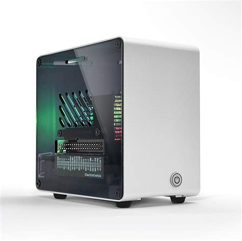Geeekpi Mini Tower Kit Para Raspberry Pi 5 Pi 5 Funda Con Enfriador De