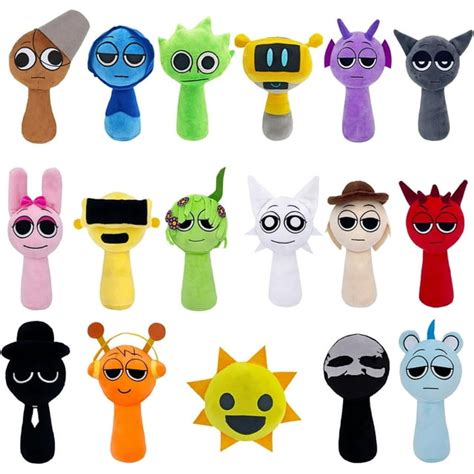 Sprunki Plush Sprunki Game Plush Wenda Sprunki Sprunki Gray Sprunki