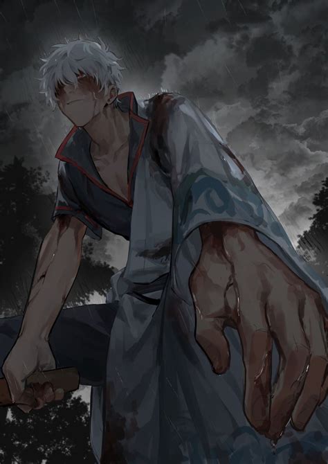 Sakata Gintoki Gintama Drawn By Spotaka Danbooru