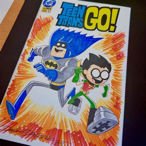 Teen Titans Go Comic Batman