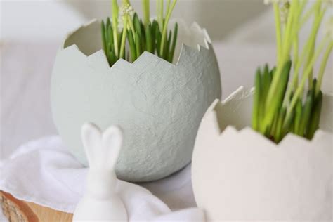DIY Osternester Aus Toilettenpapier Und Wasser Selbermachen