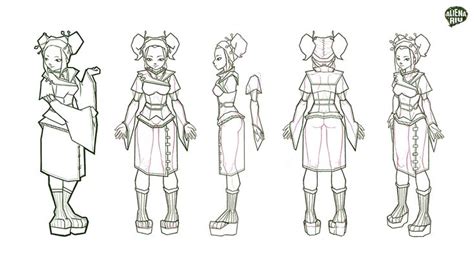 Game Character Model Sheet