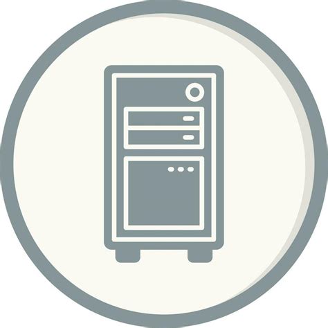 Computer Case Vector Icon 32705535 Vector Art At Vecteezy