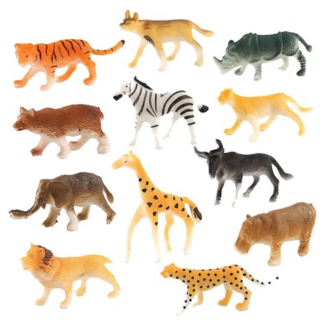 Darzheoy Animals Figures Toys Realistic Wild Zoo Animals Figurines