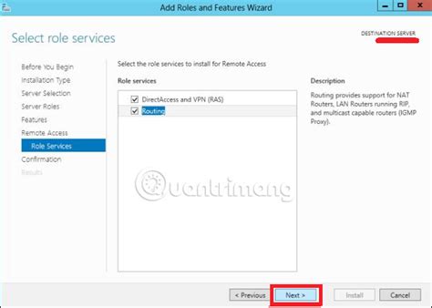 Cách sử dụng Windows Server 2012 như một router QuanTriMang com