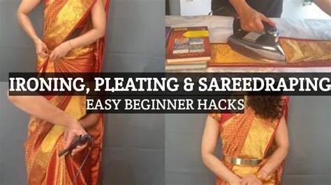 BANARASI SILK SAREE DRAPING IN VERY EASY STEPS |SILK SAREE DRAPING TUTORIAL FOR WEDDING|PRATIBHA ...
