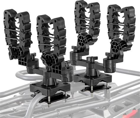 Kemimoto Soporte Doble Para Pistola Para Atv Soporte De Arco De Pistola Para Atv Utv Agarres
