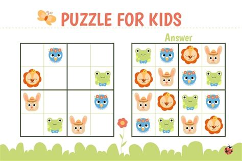 Free Vector Hand Drawn Flat Design Sudoku Template