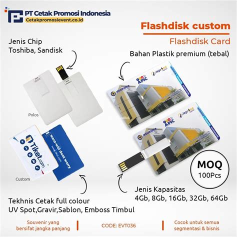 Usb Card Uv Printing Flashdisk Kartu Custom Di Surabaya Tribun Jualbeli