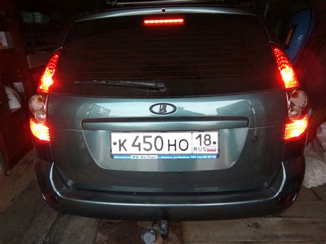 Переделка заднего освещения фар. — Lada Приора универсал, 1,6 л, 2011 ...