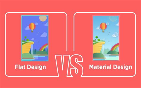 Flat Design Vs Material Design Which One To Go For