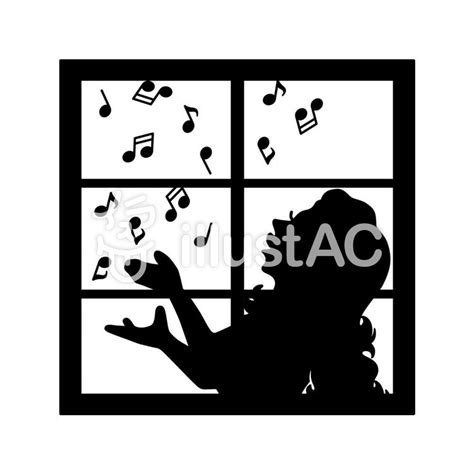 歌声イラスト／無料イラストなら「イラストac」