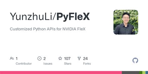 github yunzhuli pyflex customized python apis for nvidia flex
