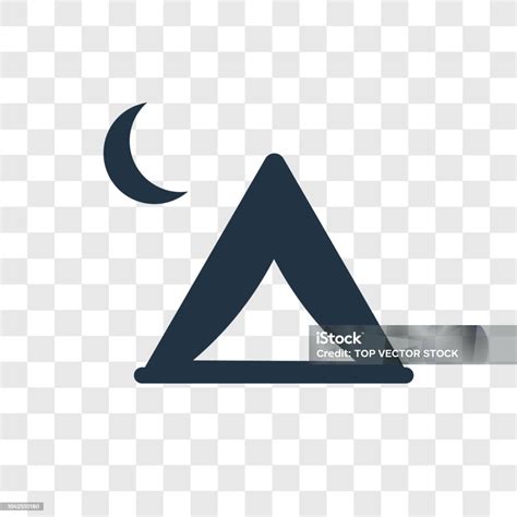 투명 한 배경 캠프 투명도 로고 디자인에 고립 된 캠프 벡터 아이콘 관광에 대한 스톡 벡터 아트 및 기타 이미지 관광 모닥불 모험 Istock