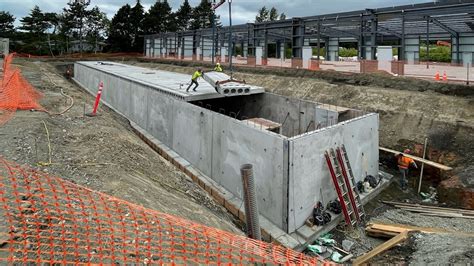 Concrete Hybrid Vault Stormwater Containment Solution For