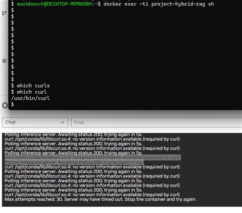 Error When Setup Rag Chat Backend Nvidia Ai Workbench Nvidia Developer Forums