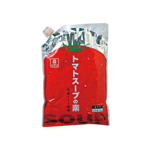 理研ビタミン ケ業務用 トマトスープの素口栓付袋 1ケース 1kg×10 常温（直送品） アスクル