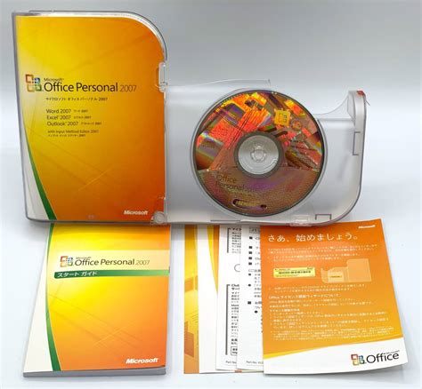 Yahooオークション 【microsoft】office Personal 2007 マイクロソ