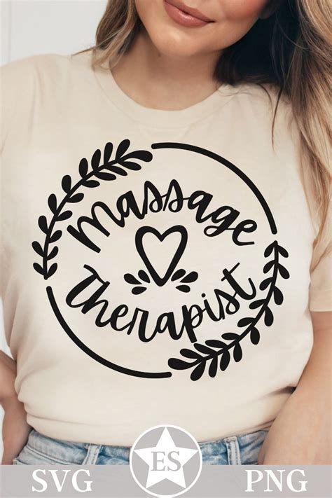 Massage Therapist Svg Massage Therapy Shirt Design