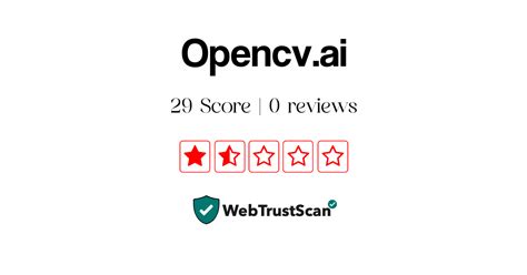 Opencv Ai Review Legit Or Scam Medium Secure Website Score 29