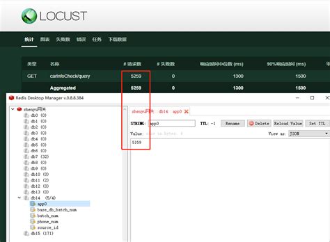 the locust report count number was different to redis · issue 1968