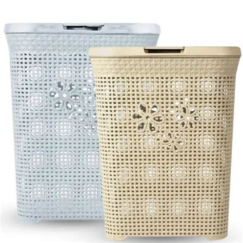 Otima Daisy Laundry Basket Assorted Colours Home Hyper City