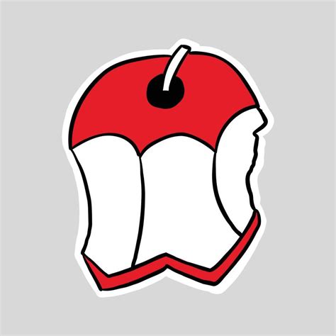Hand Drawn Apple Sticker Illustration 47852838 Vector Art At Vecteezy
