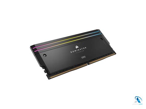 رم دسکتاپ Ddr5 دو کاناله 7200 مگاهرتز Cl34 کورسیر مدل Dominator Titanium Rgb ظرفیت 32 گیگابایت