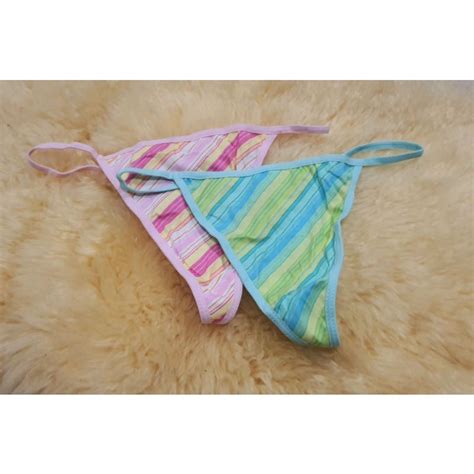 จีสตริง 1 สาย Gstring G String Thong กางเกงใน ยี่ห้อ Hue Size S M