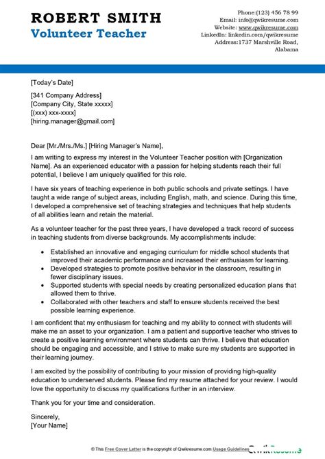 Volunteer Appreciation Letter Template Infoupdate Org