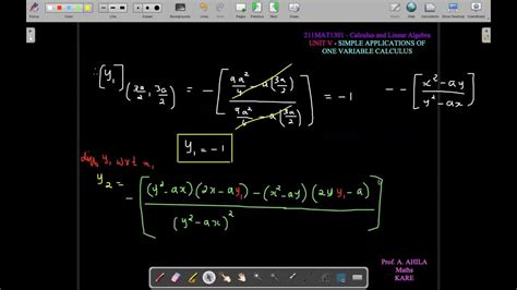 5 1 Radius Of Curvature Youtube