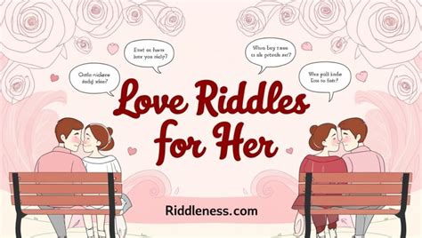 100 Romantic Love Riddles With Answers Riddleness