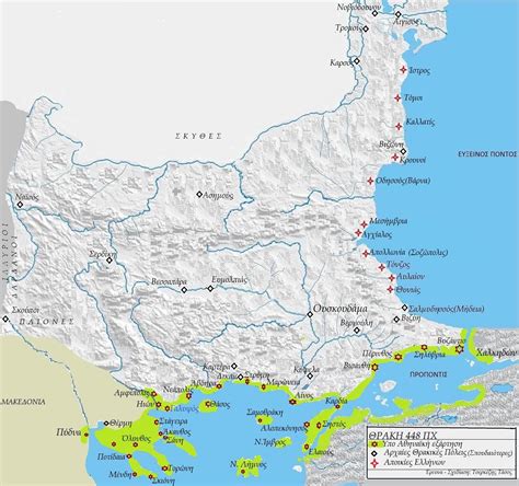 Η Θράκη σε Χάρτες απο το 700 π χ Μέχρι σήμερα « Θρακική Εστία Θεσσαλονίκης