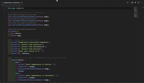 Arvind Kumar On Linkedin Cprogramming Temperatureconversion Codingproject Techshowcase