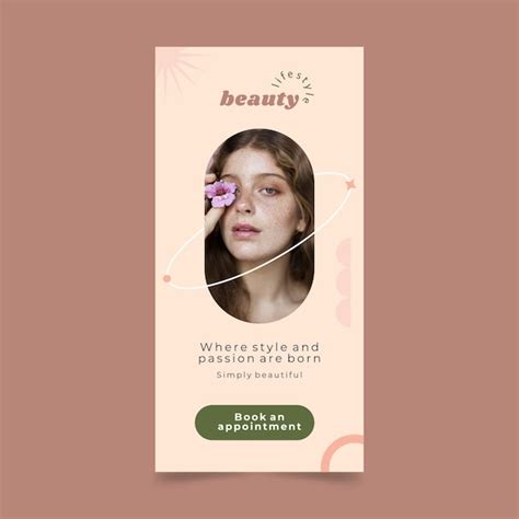 Free Vector Flat Design Beauty Salon Banner