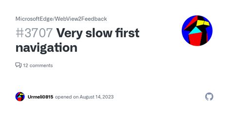Very Slow First Navigation Issue 3707 MicrosoftEdge