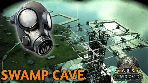 Ark Fjordur Swamp Cave Unofficial PVP Base Tour YouTube